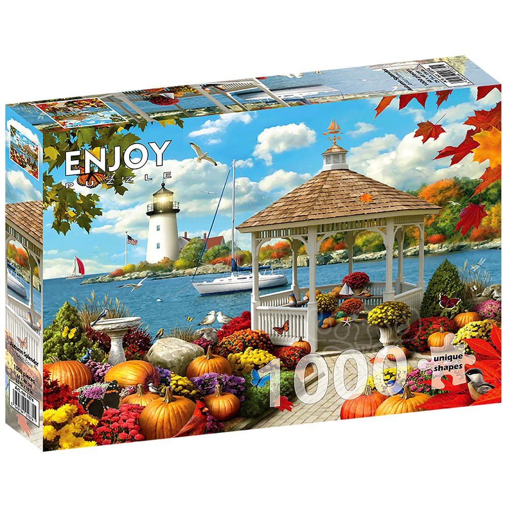 Enjoy Autumn Splendor Puzzle 1000pcs - Puzzles Canada