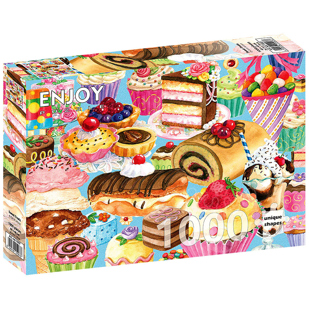 Enjoy Sweet Treats Puzzle 1000pcs - Puzzles Canada