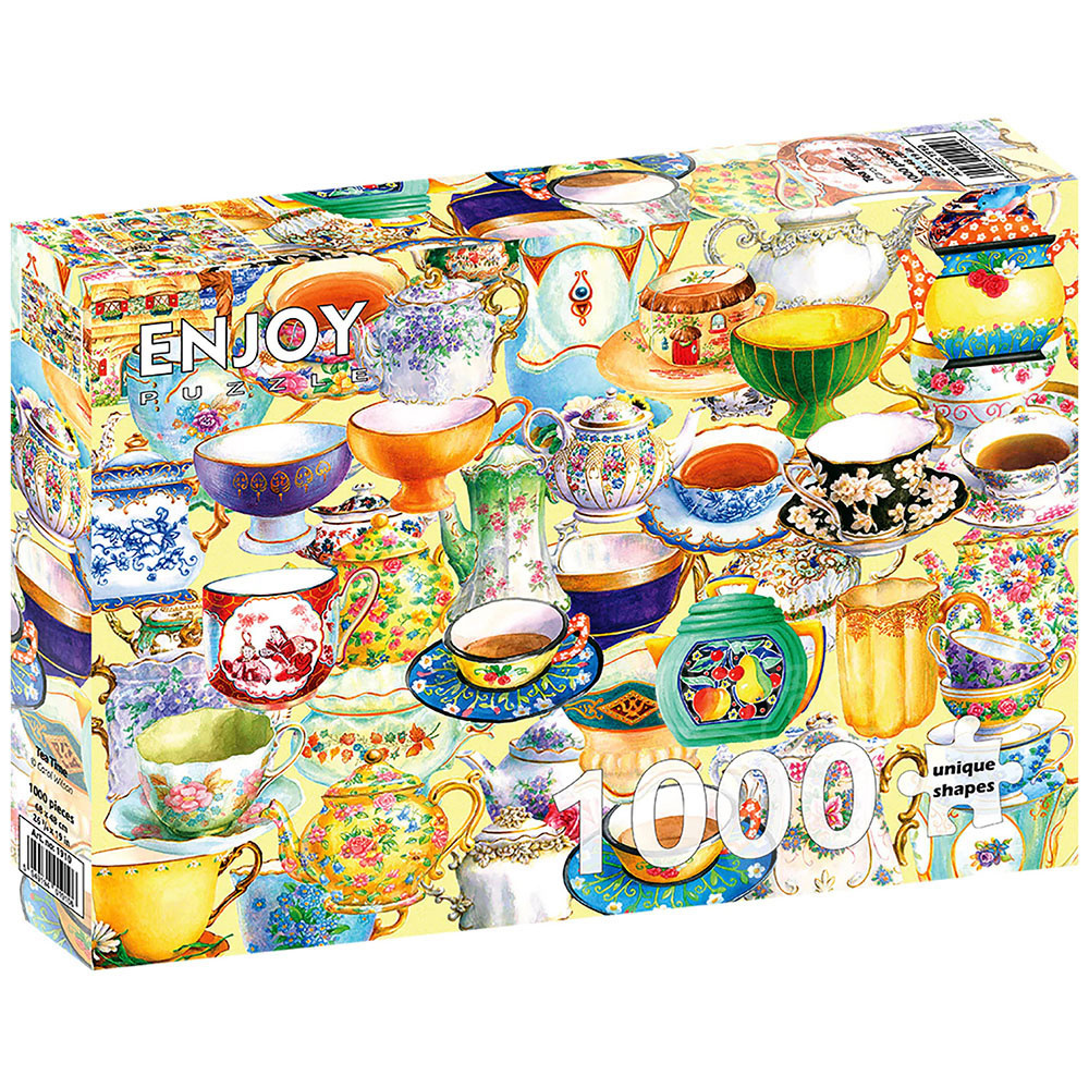 Enjoy Tea Time Puzzle 1000pcs - Puzzles Canada