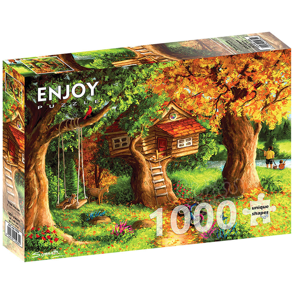 Enjoy Tree House Puzzle 1000pcs - Puzzles Canada