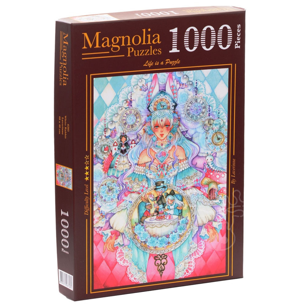 Magnolia White Rabbit - Laverinne Special Edition Puzzle 1000pcs ...