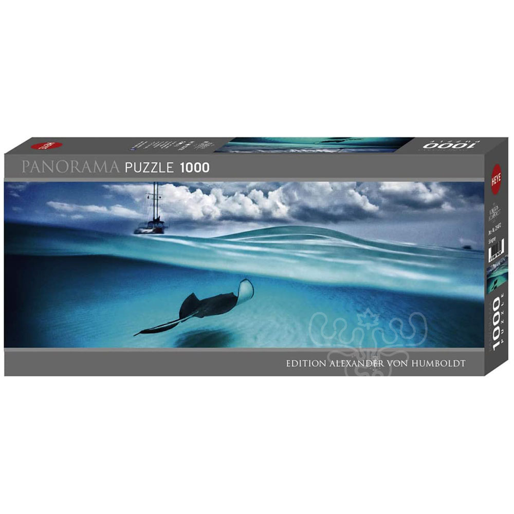 Heye Stingray Panorama Puzzle 1000pcs - Puzzles Canada