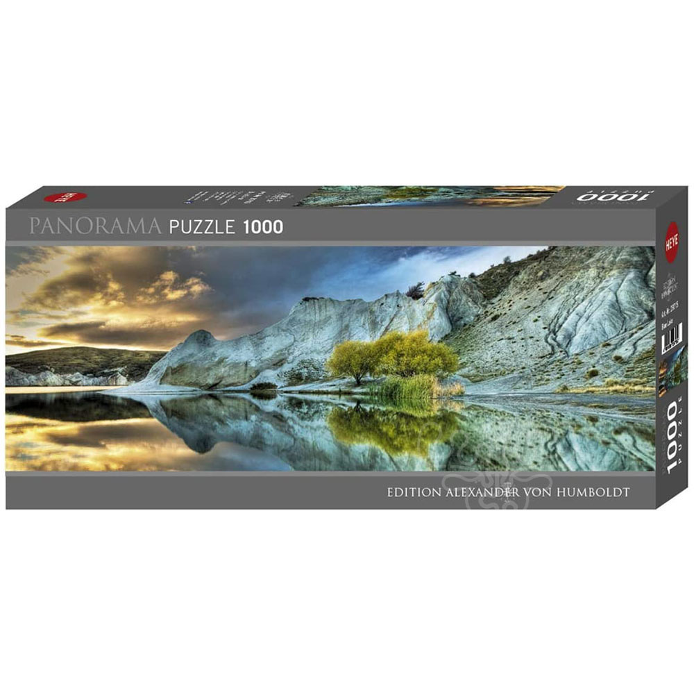 Heye Blue Lake Panorama Puzzle 1000pcs - Puzzles Canada