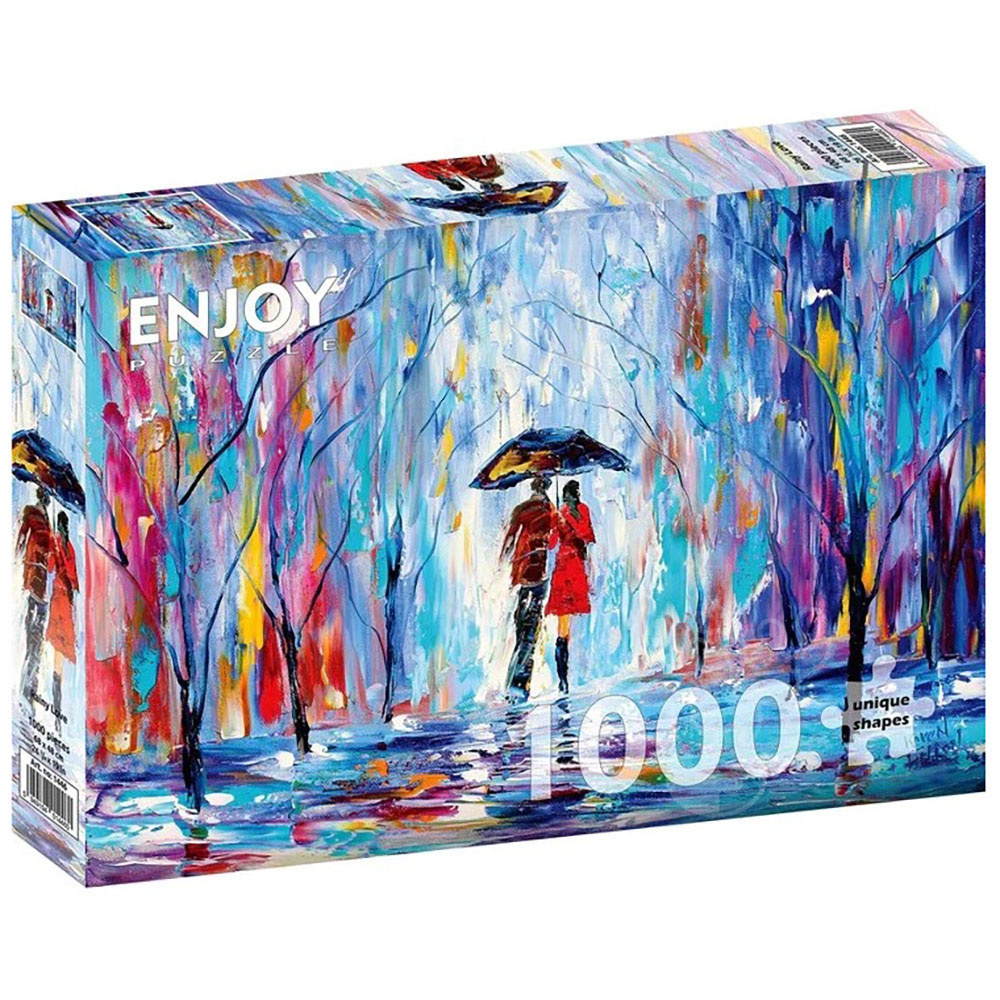 Enjoy Rainy Love Puzzle 1000pcs - Puzzles Canada
