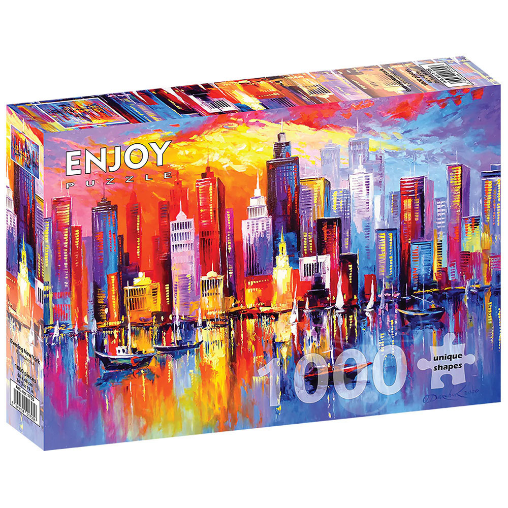 Enjoy Evening New York Puzzle 1000pcs - Puzzles Canada