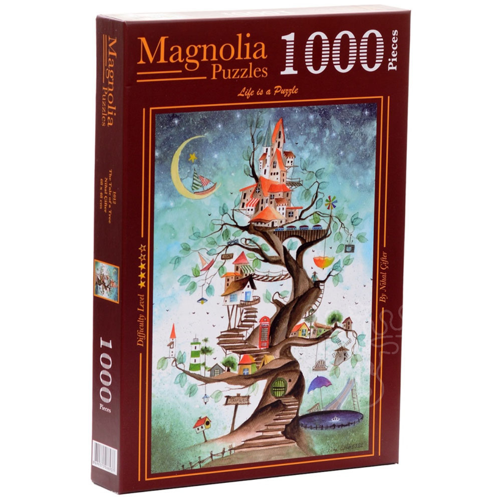 Magnolia The Tale of a Tree - Nihal Çifter Puzzle 1000pcs - Puzzles Canada