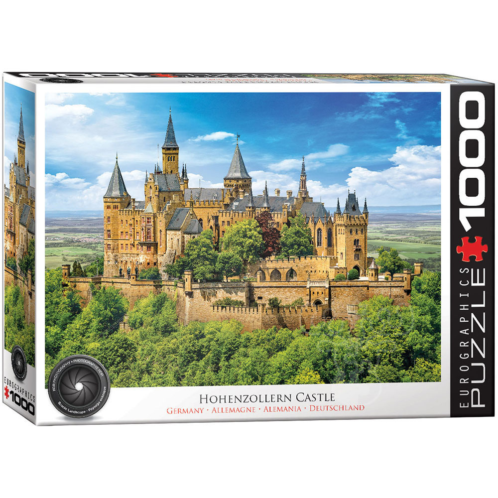 Eurographics Hohenzollern Castle, Germany Puzzle 1000pcs - Puzzles Canada