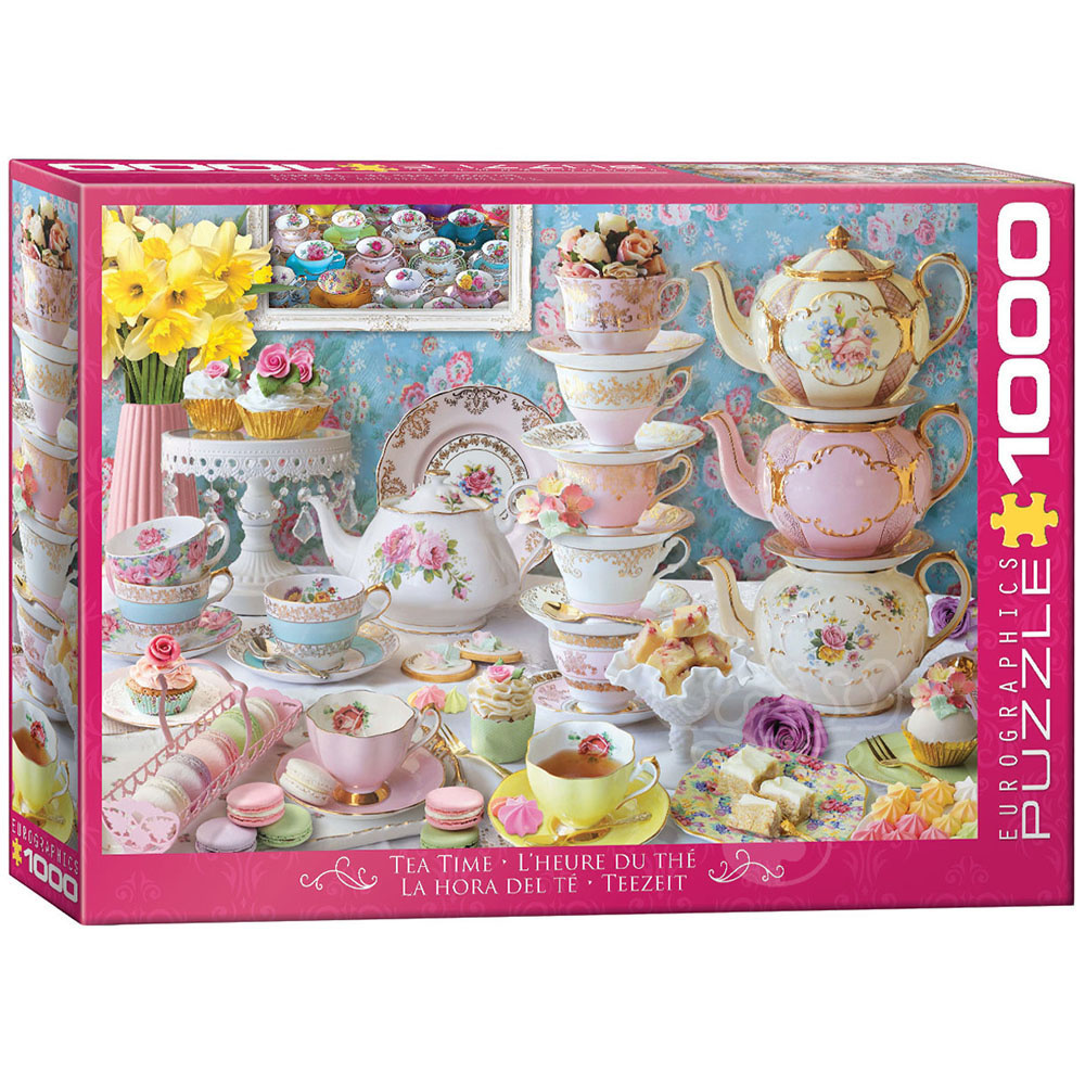 Eurographics Tea Time Puzzle 1000pcs - Puzzles Canada