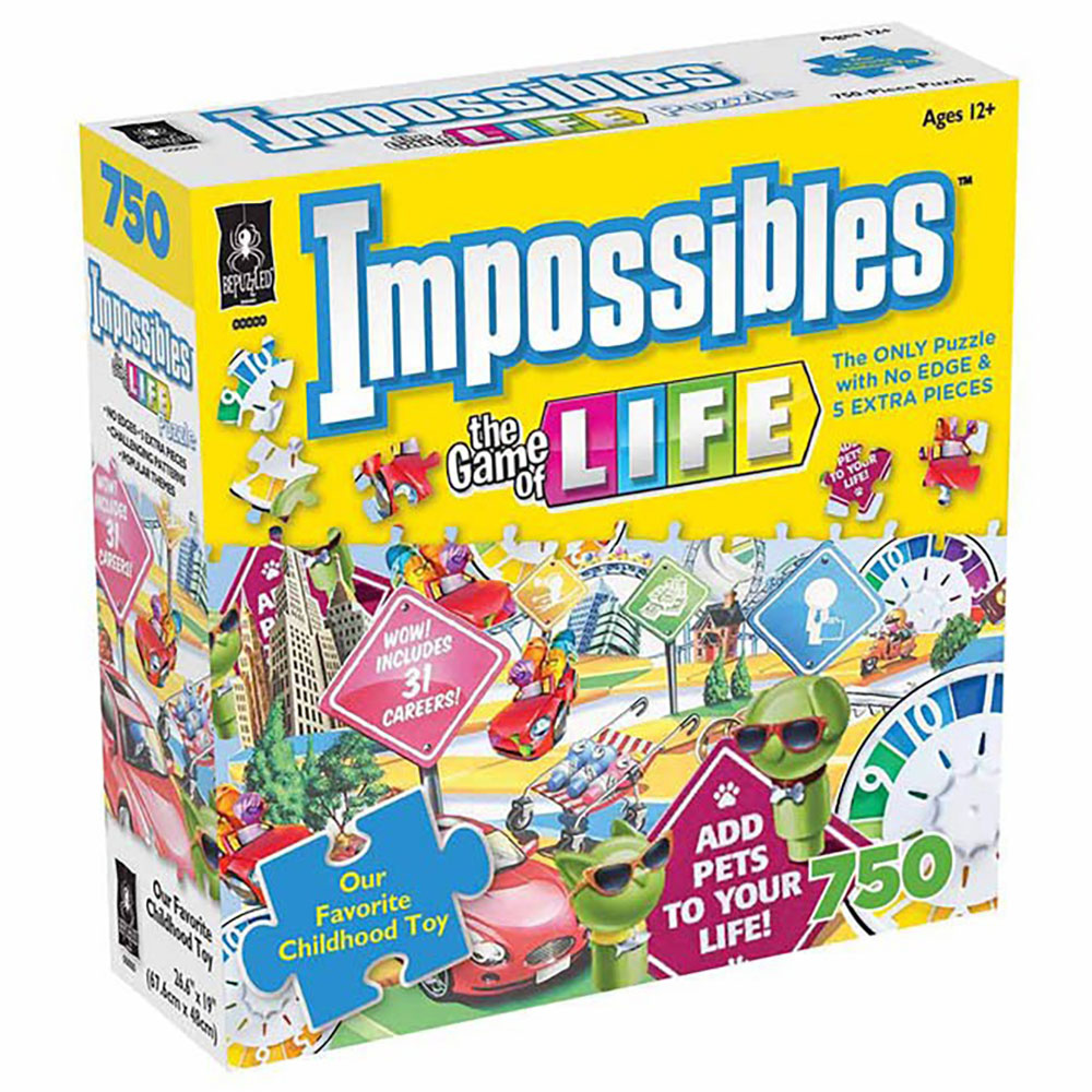 BePuzzled Impossibles Game of Life Puzzle 750pcs - Puzzles Canada