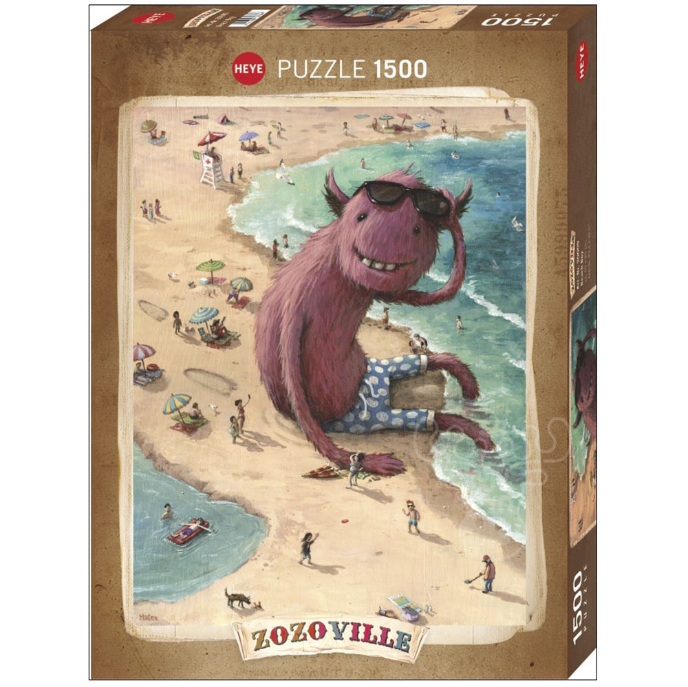 Heye Zozoville Beach Boy Puzzle 1500pcs - Puzzles Canada
