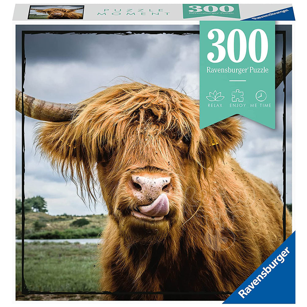 Ravensburger Puzzle Moment Highland Cattle Puzzle 300pcs - Puzzles Canada