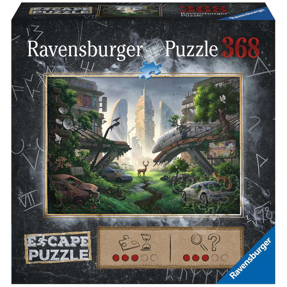 Ravensburger Desolated City Escape Puzzle 368pcs - Puzzles Canada