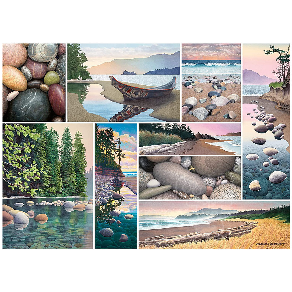 Ravensburger Canadian Collection: West Coast Tranquility Puzzle 1000pcs ...
