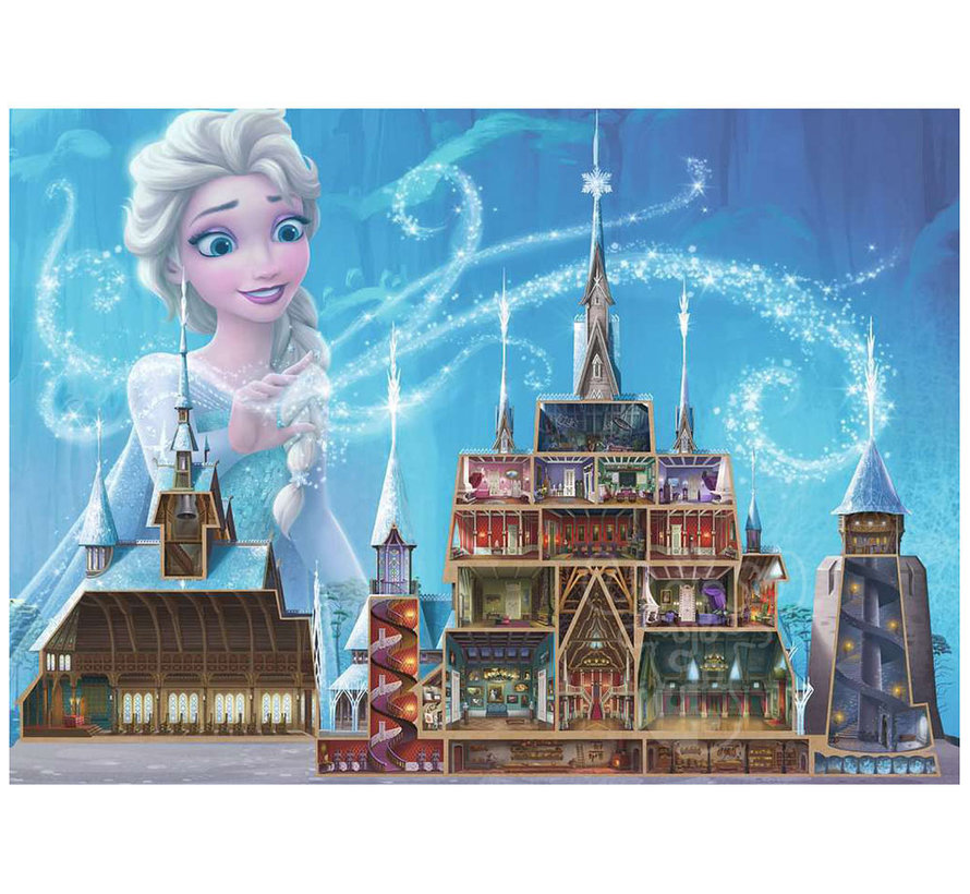 Ravensburger Disney Castles: Elsa Puzzle 1000pcs - Puzzles Canada