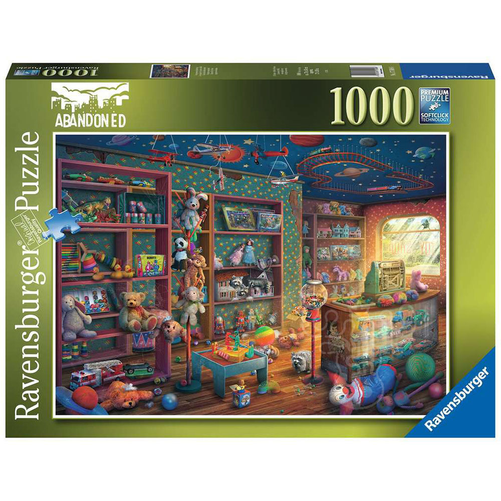 Ravensburger Abandoned: Tattered Toy Store Puzzle 1000pcs - Puzzles Canada