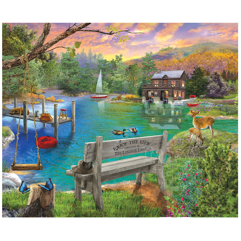 SunsOut Enjoy the View Puzzle 1000pcs - Puzzles Canada