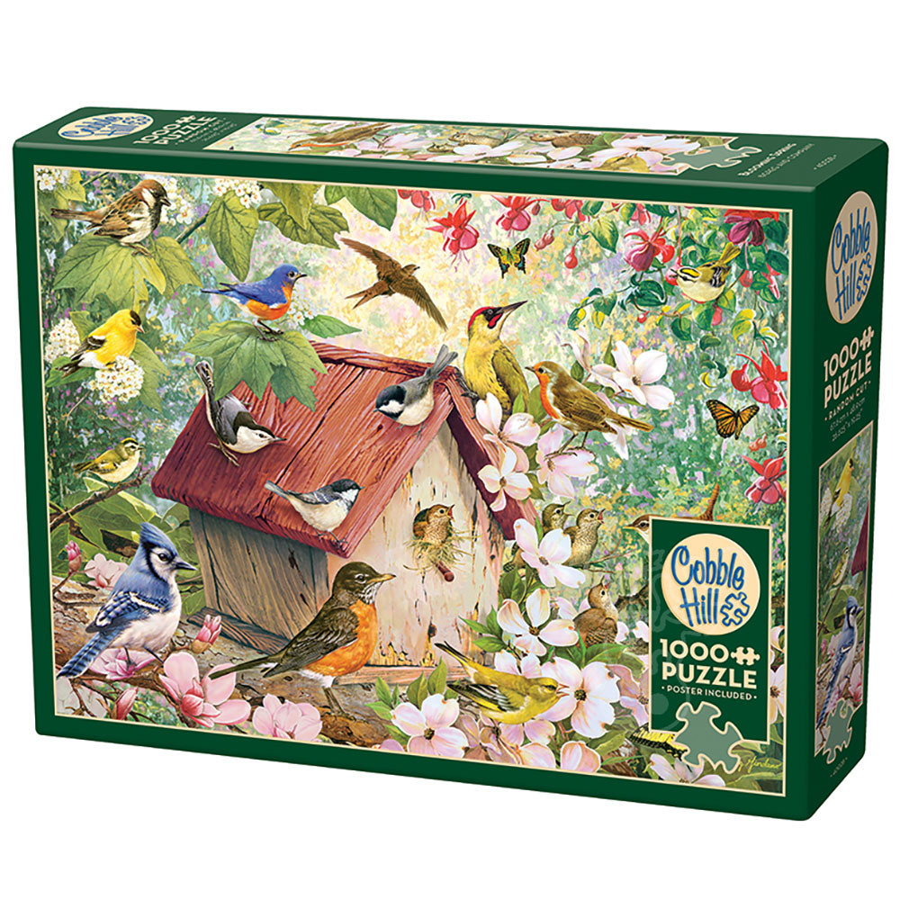 Cobble Hill Blooming Spring Puzzle 1000pcs - Puzzles Canada
