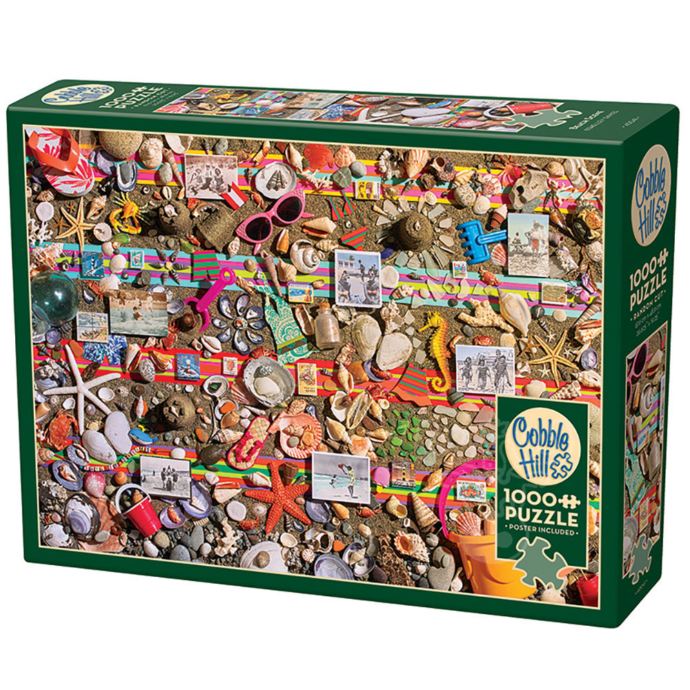 Cobble Hill Beach Scene Puzzle 1000pcs - Puzzles Canada