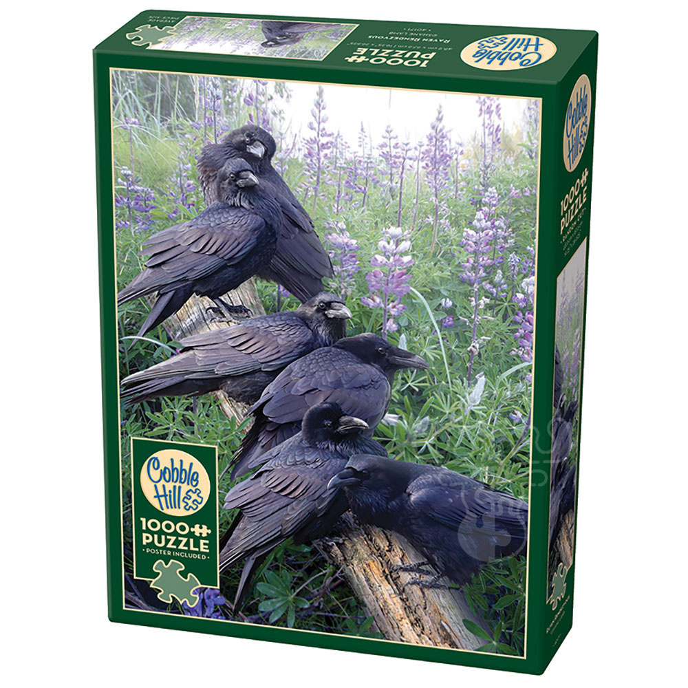 Cobble Hill Raven Rendezvous Puzzle 1000pcs - Puzzles Canada