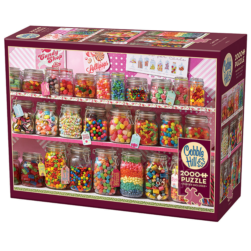 Cobble Hill Candy Store Puzzle 2000pcs - Puzzles Canada