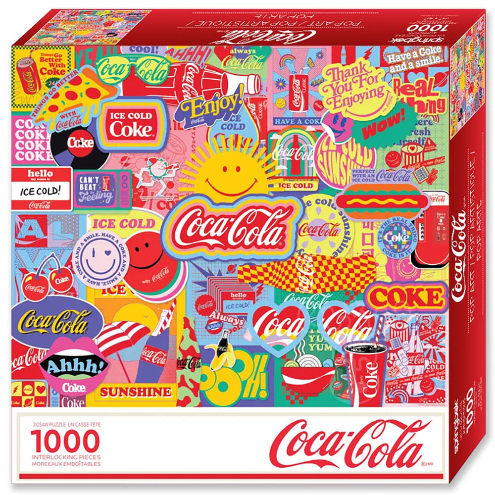 Springbok Coca-Cola Pop Art Puzzle 1000pcs - Puzzles Canada