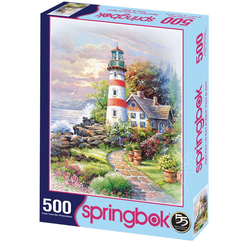 Springbok Signal Point Puzzle 500pcs - Puzzles Canada