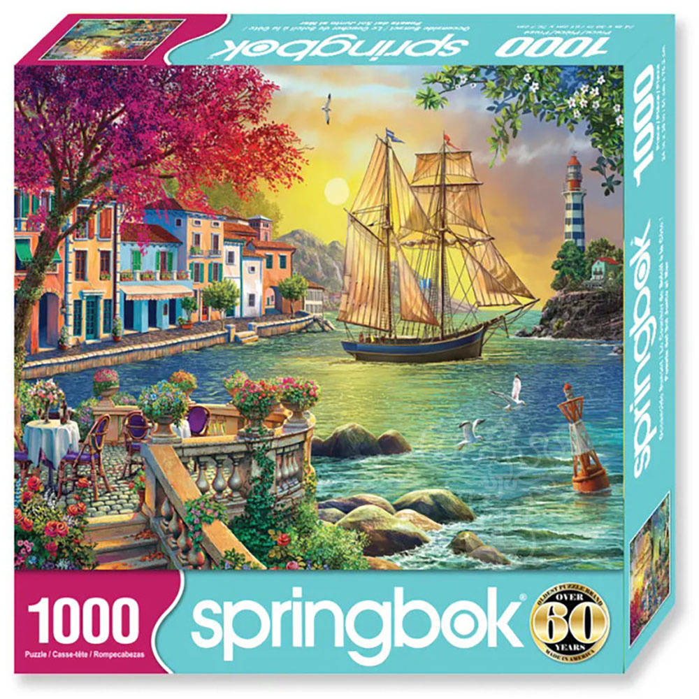 Springbok Oceanside Sunset Puzzle 1000pcs - Puzzles Canada
