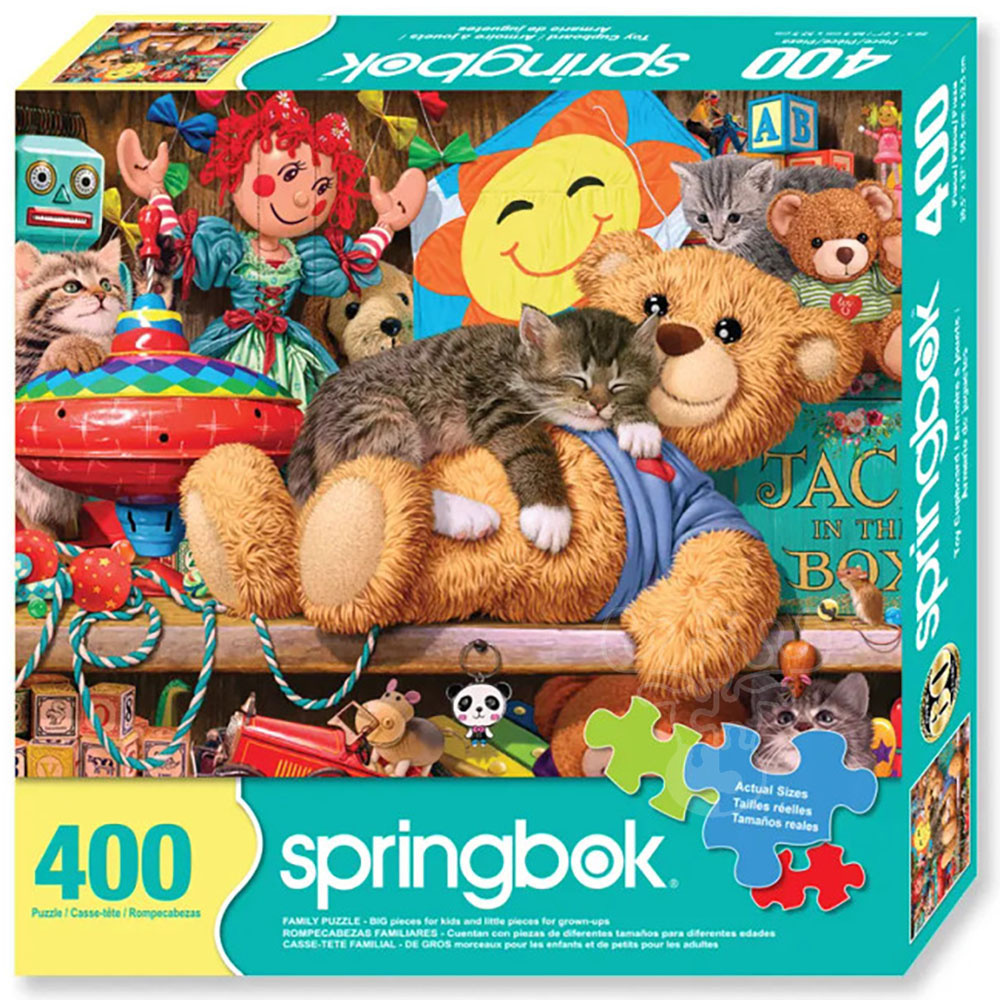 Springbok Toy Cupboard Family Puzzle 400pcs - Puzzles Canada