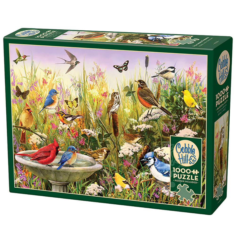 Cobble Hill Feathered Friends Puzzle 1000pcs - Puzzles Canada