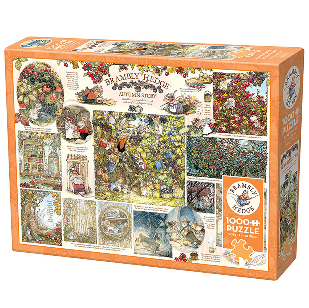 Cobble Hill Brambly Hedge Autumn Story Puzzle 1000pcs - Puzzles Canada