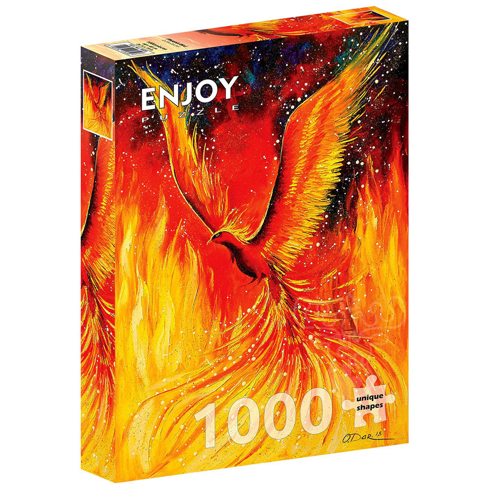Enjoy Phoenix Bird Puzzle 1000pcs - Puzzles Canada