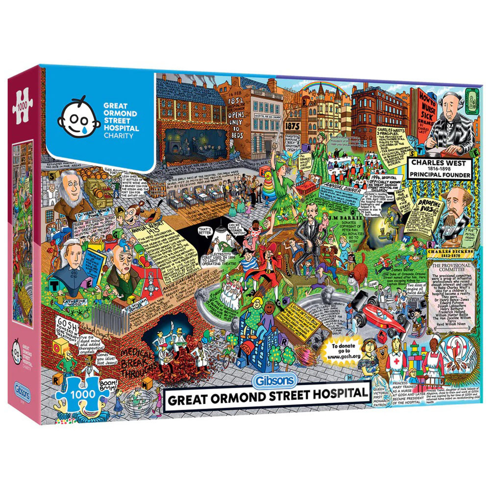 Gibsons Special Edition: Great Ormond Street Hospital Puzzle 1000pcs ...
