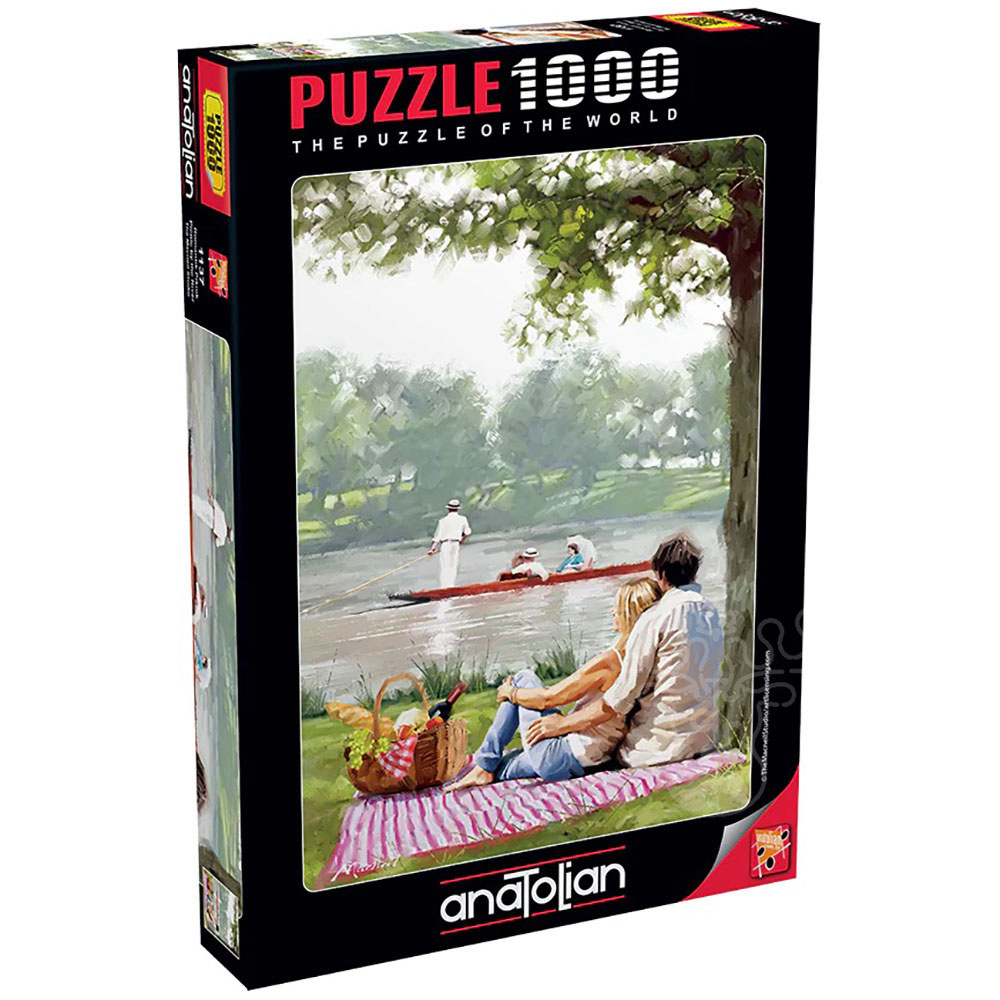 Anatolian Picnic by the River Puzzle 1000pcs - Puzzles Canada