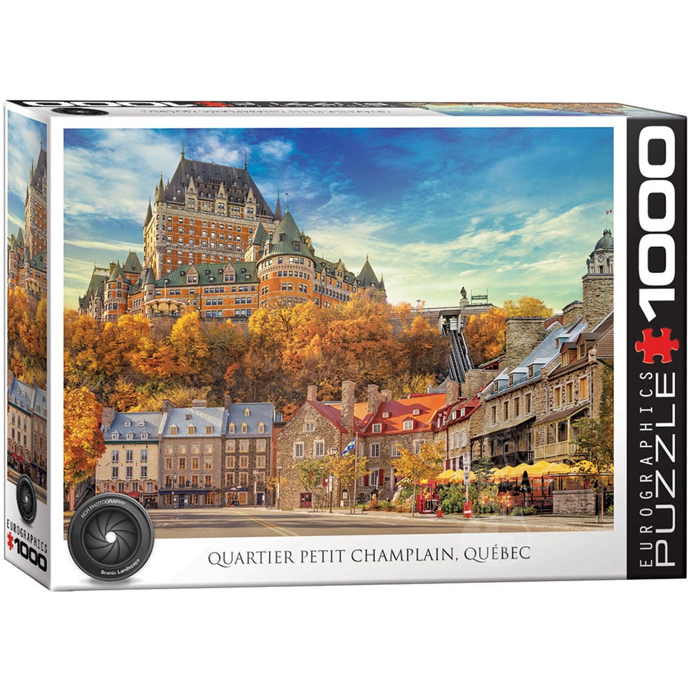 Eurographics Quartier Petit Champlain, Québec Puzzle 1000pcs - Puzzles ...