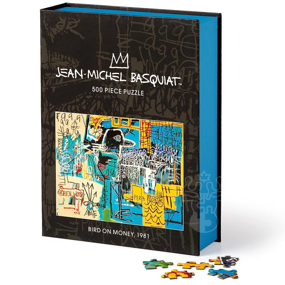 Galison Basquiat Bird on Money, 1981 Book Puzzle 500pcs - Puzzles Canada