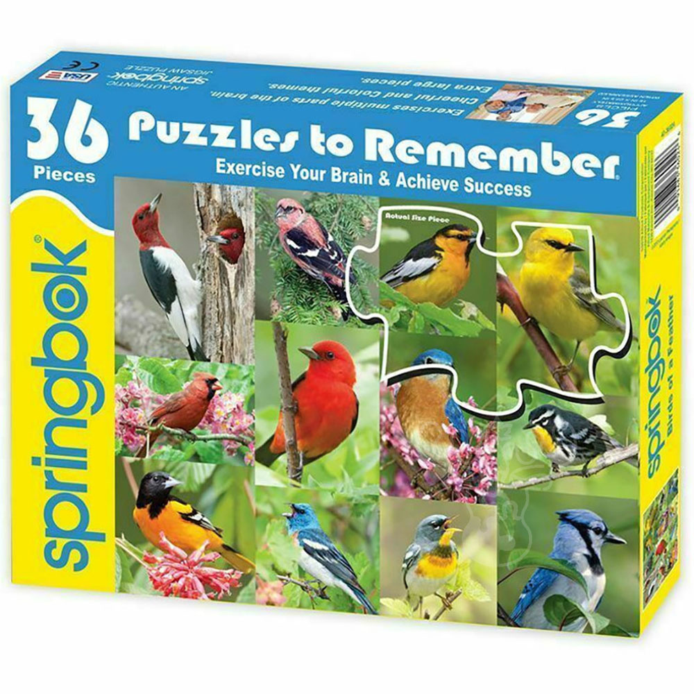 Springbok Birds of a Feather Puzzle 36pcs - Puzzles Canada