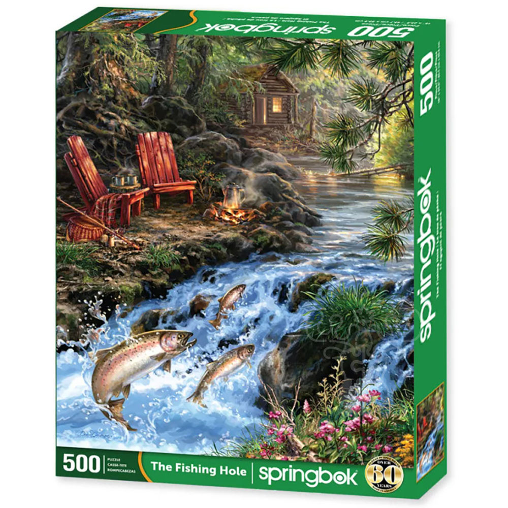 Springbok The Fishing Hole Puzzle 500pcs - Puzzles Canada