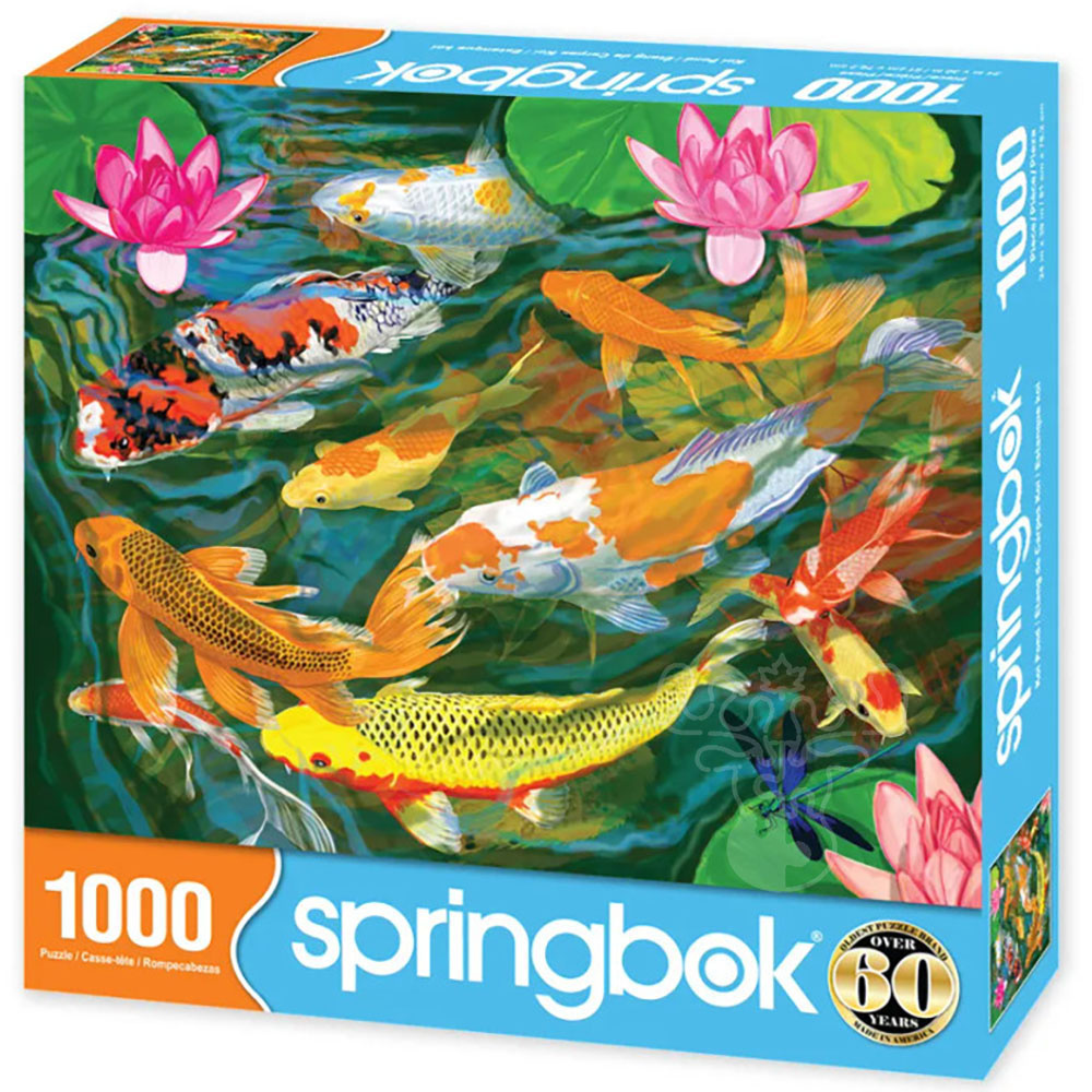 Springbok Koi Pond Puzzle 1000pcs - Puzzles Canada