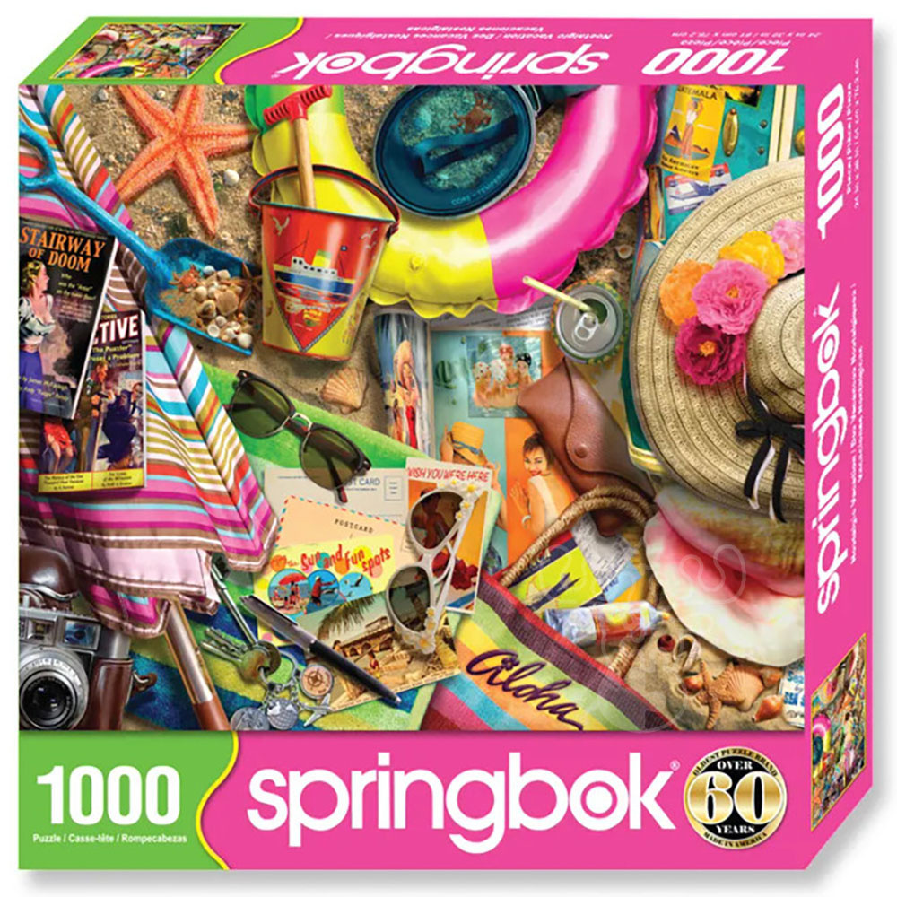 Springbok Nostalgic Vacation Puzzle 1000pcs - Puzzles Canada