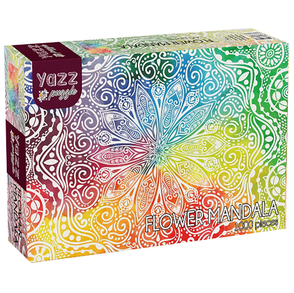 Yazz Puzzle Flower Mandala Puzzle 1000pcs - Puzzles Canada