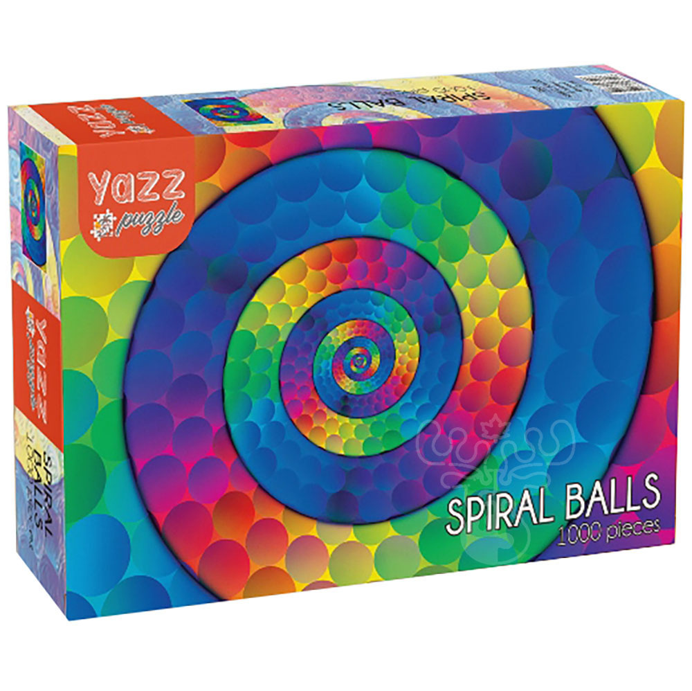 Yazz Puzzle Spiral Balls Puzzle 1000pcs - Puzzles Canada
