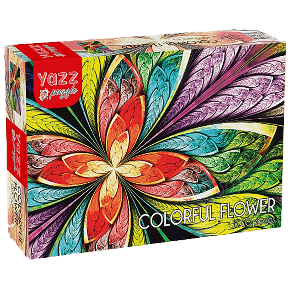 Yazz Puzzle Colorful Flower Puzzle 1000pcs - Puzzles Canada