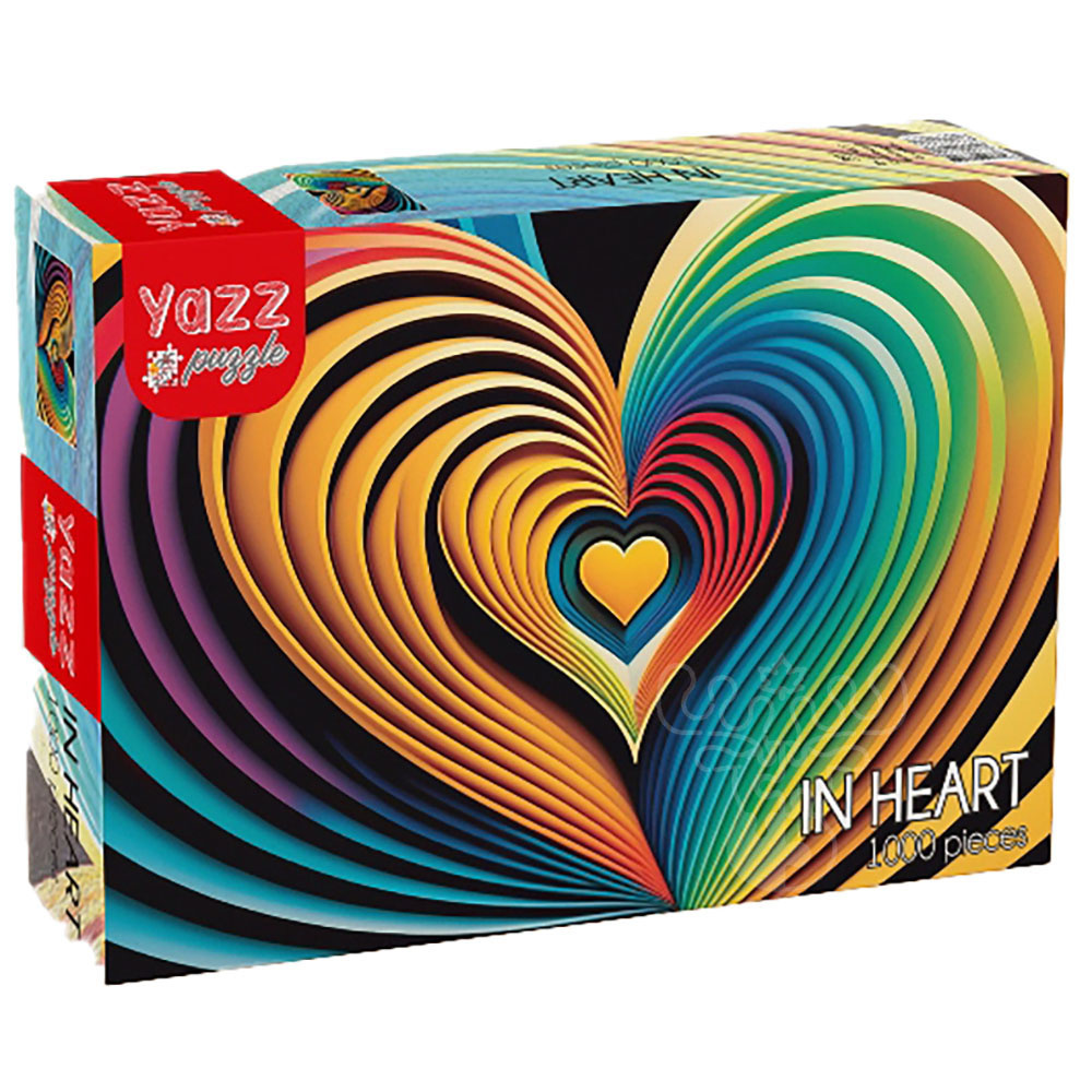Yazz Puzzle In Heart Puzzle 1000pcs - Puzzles Canada