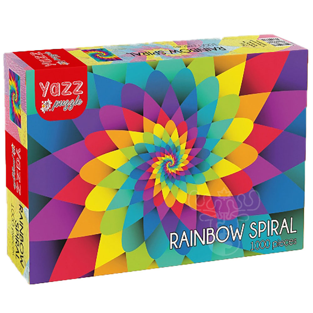 Yazz Puzzle Rainbow Spiral Puzzle 1000pcs - Puzzles Canada