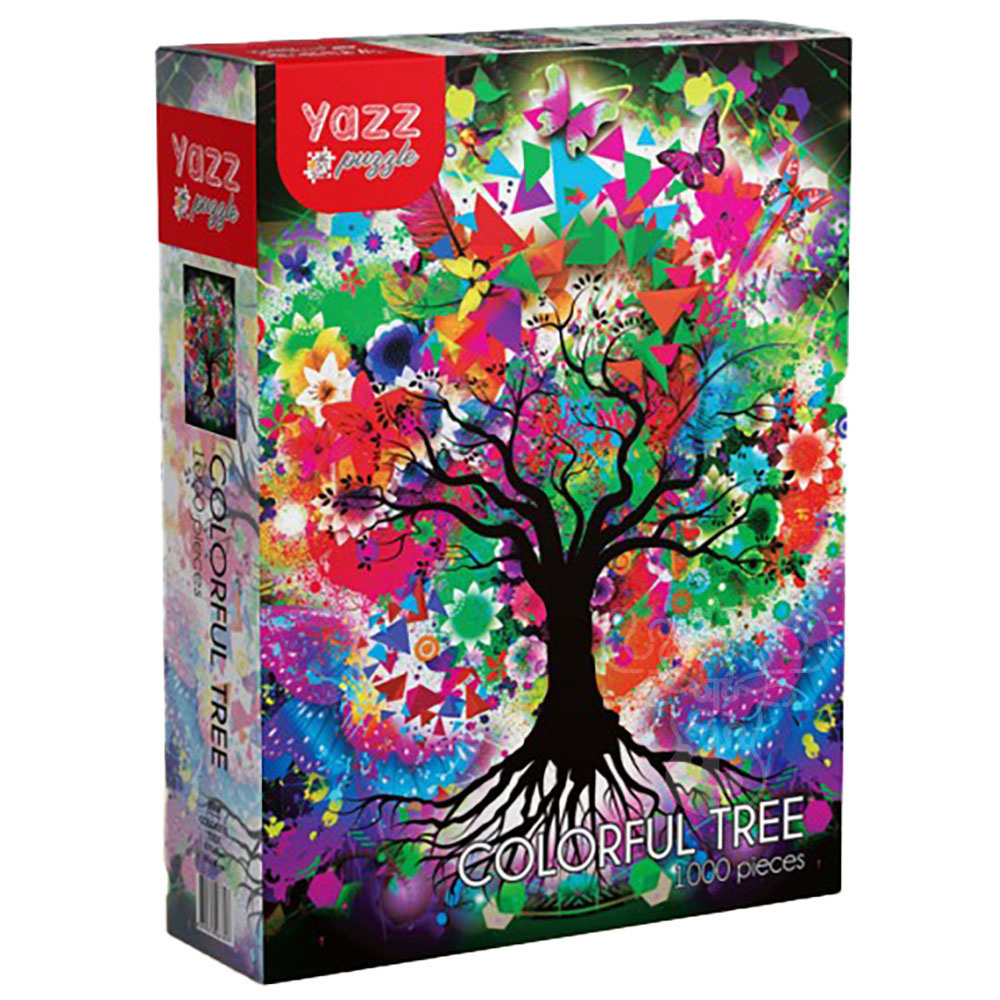 Yazz Puzzle Colorful Tree Puzzle 1000pcs - Puzzles Canada