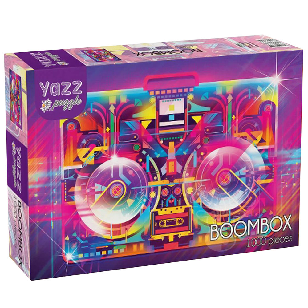 Yazz Puzzle Boombox Puzzle 1000pcs - Puzzles Canada