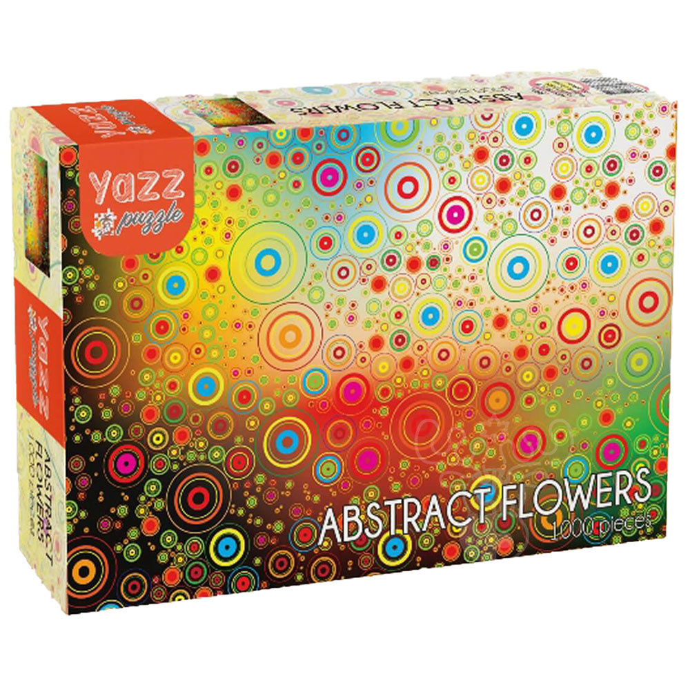 Yazz Puzzle Abstract Flowers Puzzle 1000pcs - Puzzles Canada