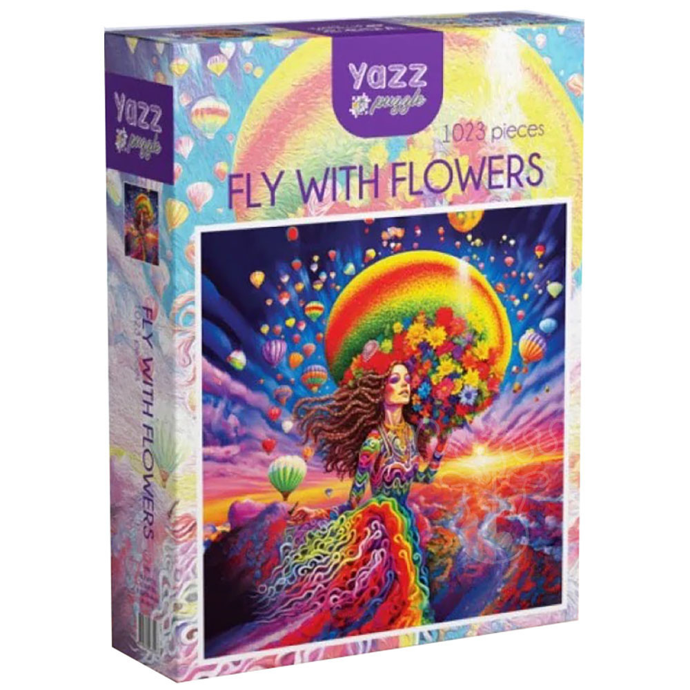 Yazz Puzzle Fly With Flowers Puzzle 1023pcs - Puzzles Canada