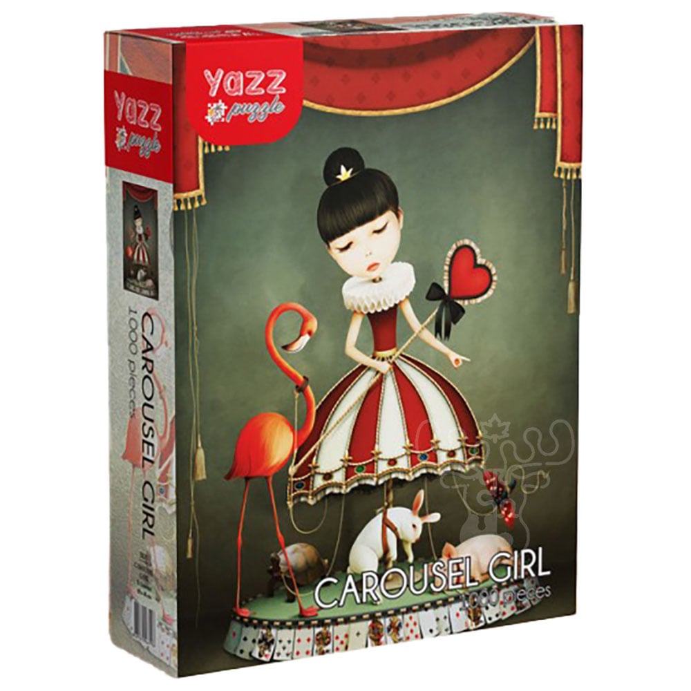 Yazz Puzzle Carousel Girl Puzzle 1000pcs - Puzzles Canada