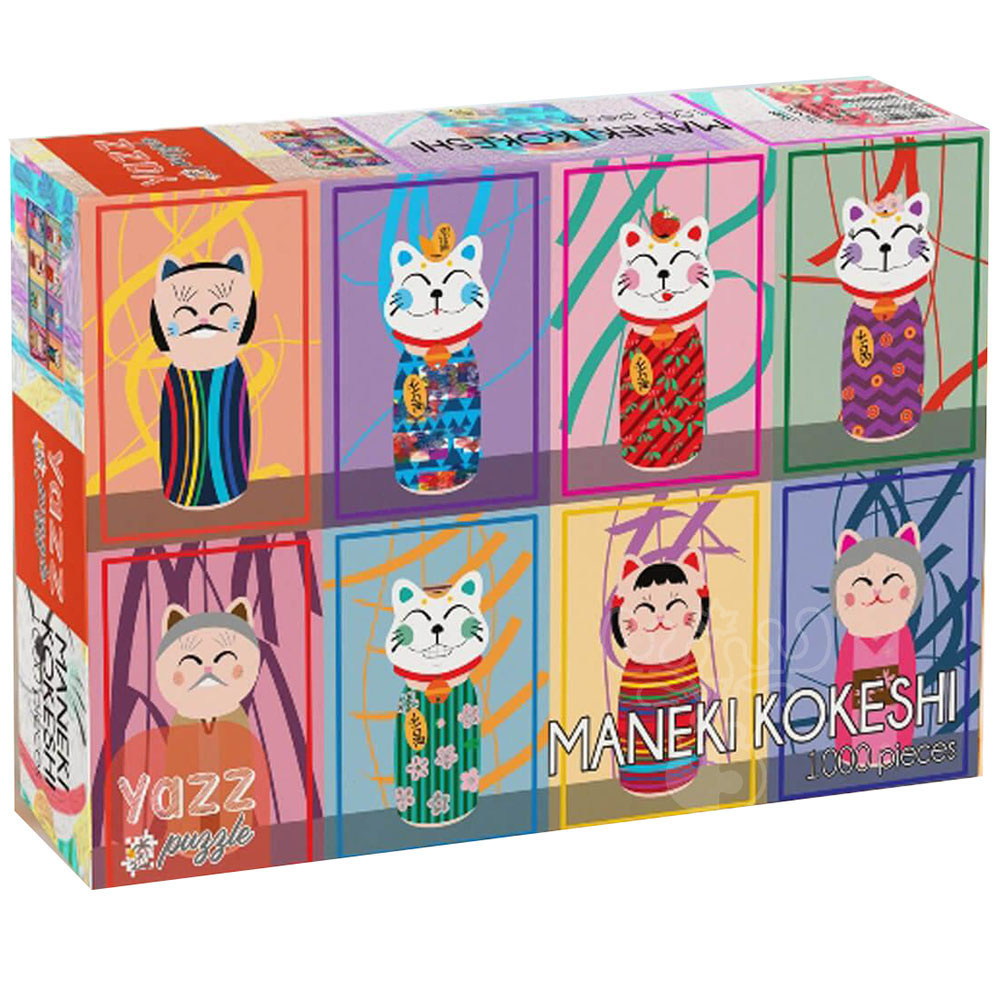 Yazz Puzzle Maneki Kokeshi Puzzle 1000pcs - Puzzles Canada